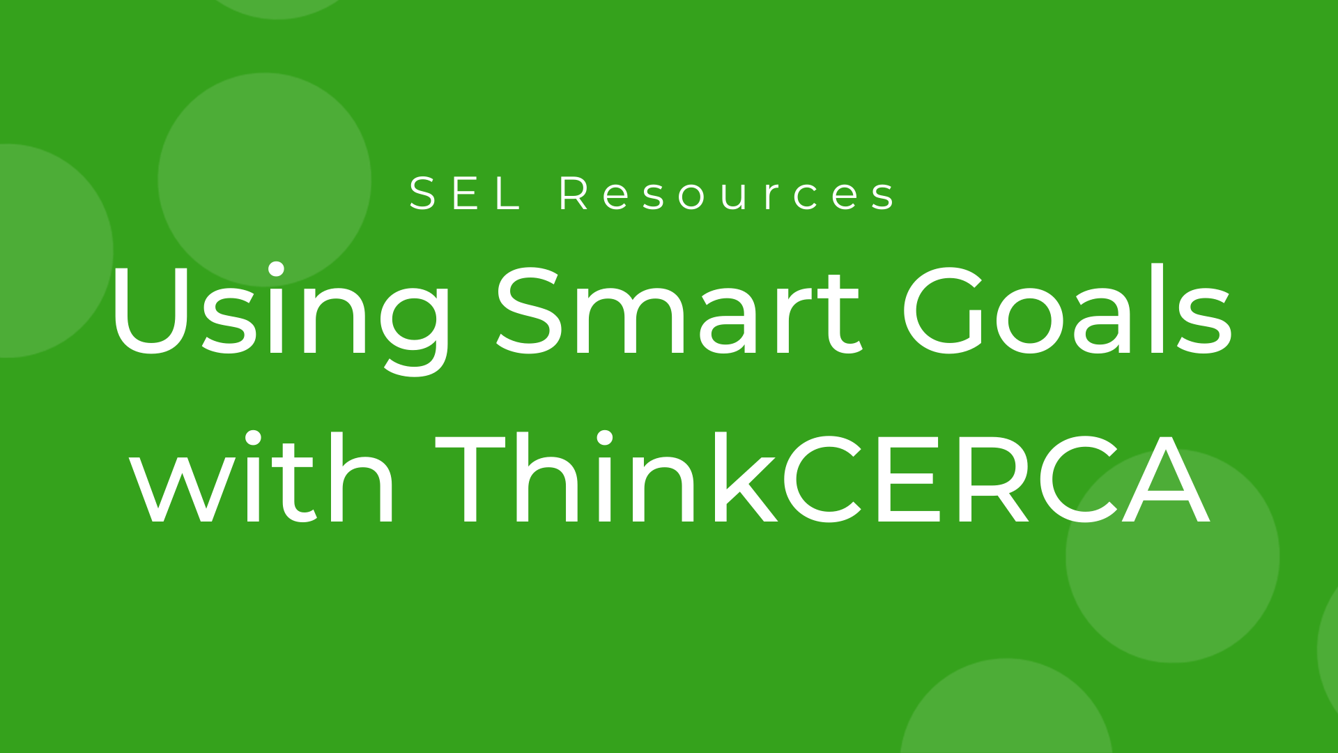 ThinkCERCA's Professional Learning